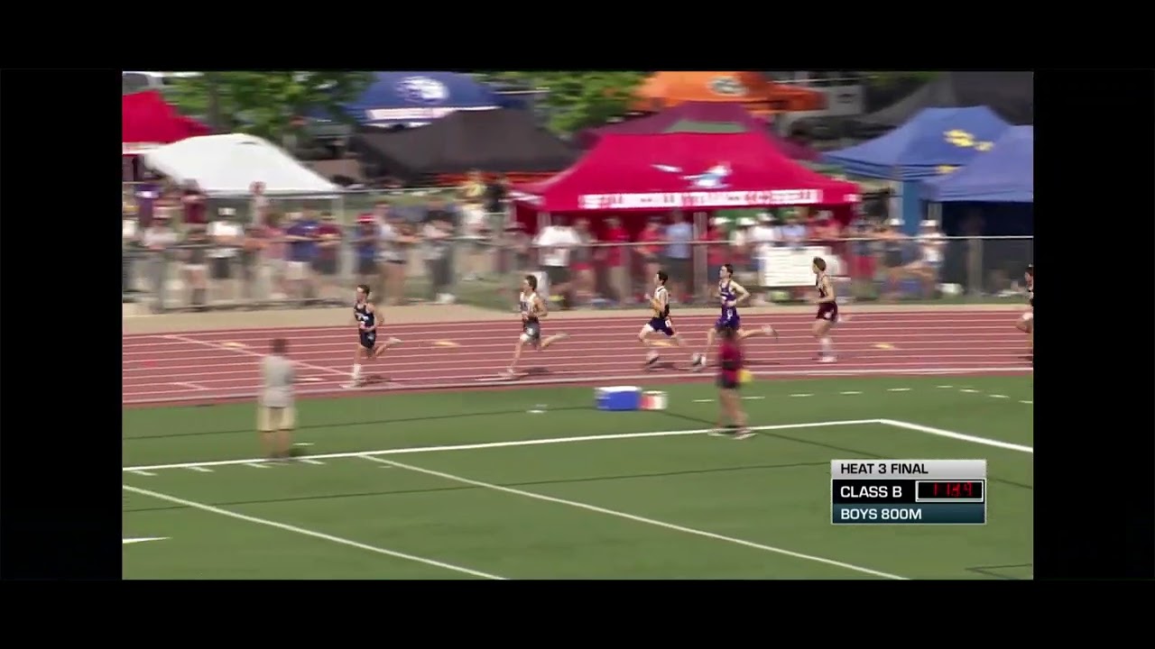 Kaleb Foltz 800m 1st Place - 2022 SDHSAA Track and Field Championships ...
