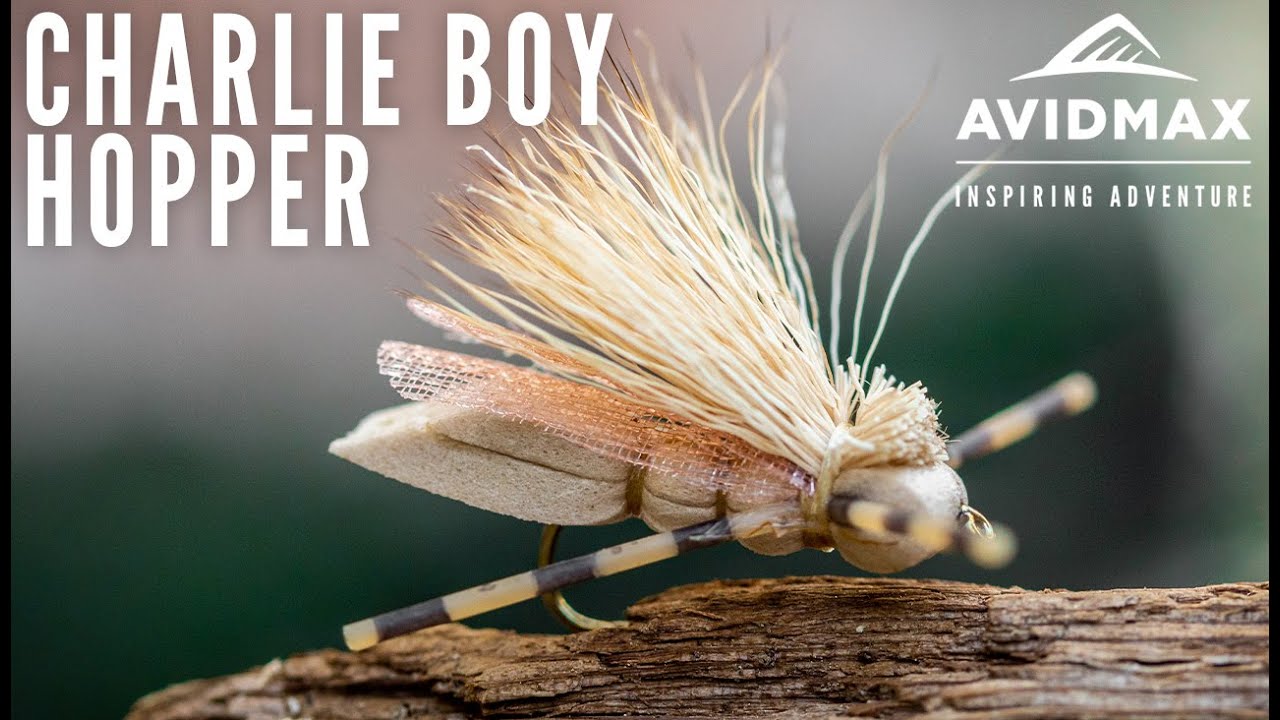 How to tie the Charlie Boy Hopper | AvidMax Fly Tying Tuesday Tutorials ...