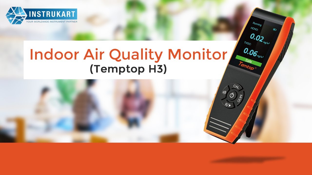 Temtop HCHO and TVOC Air Quality Monitor | HCHO Range: 0-5 mg/m³ | TVOC ...