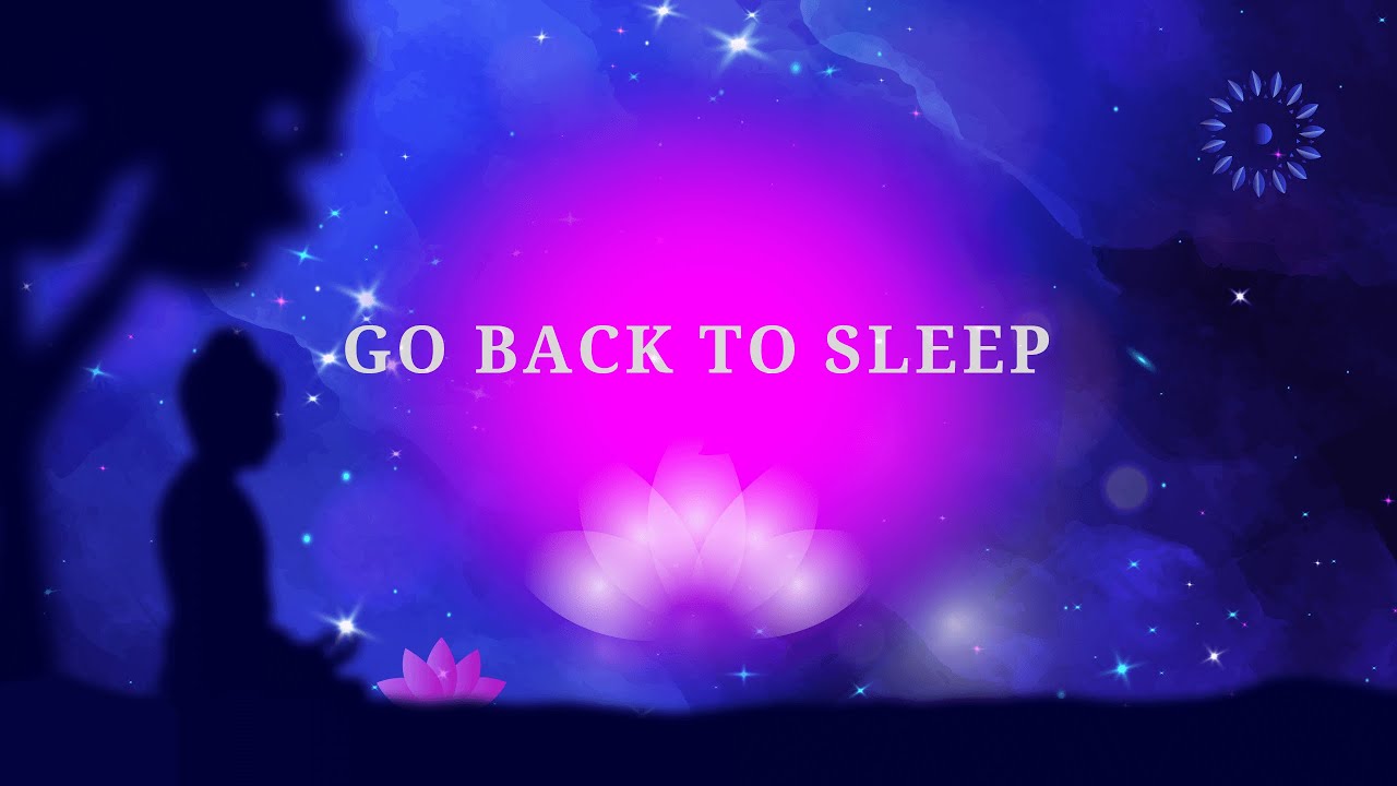 Guided Sleep Meditation, Go Back to Sleep, Wake Up Refreshed 🏖 🎧🎶🍀 ...