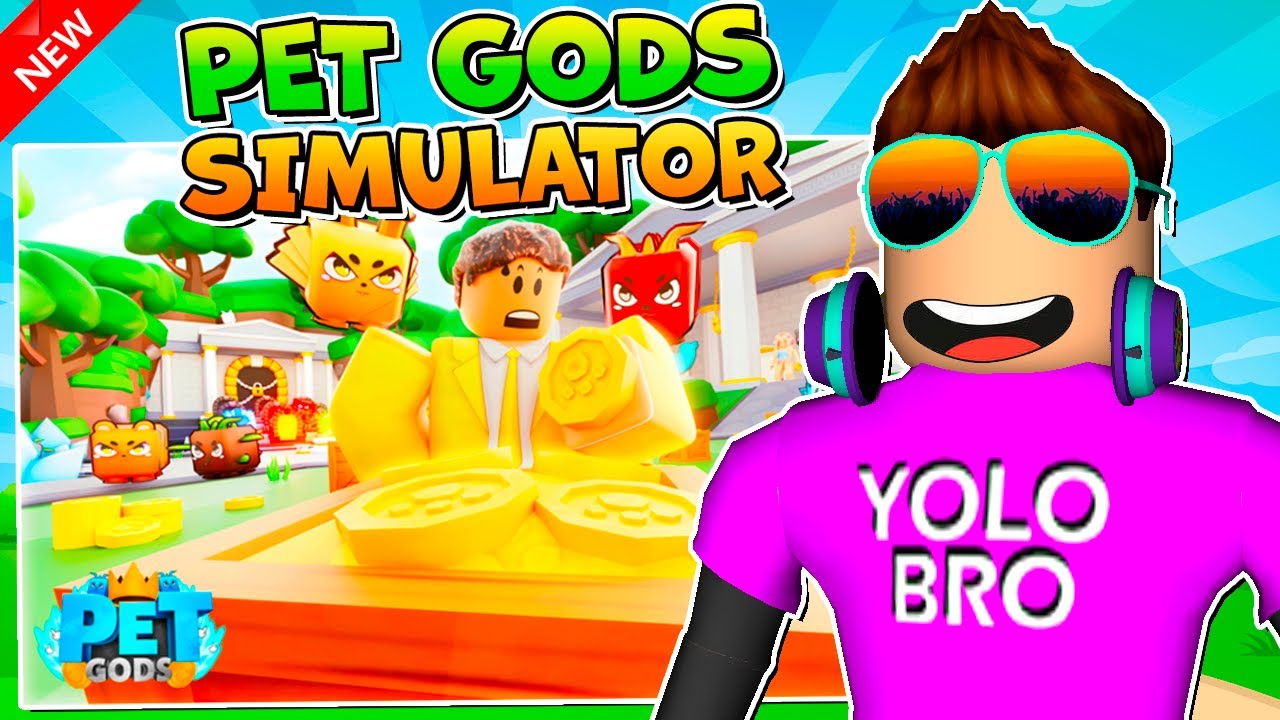 НОВЫЙ СИМУЛЯТОР ПИТОМЦЕВ В РОБЛОКС! PET GODS SIMULATOR ROBLOX - YouTube