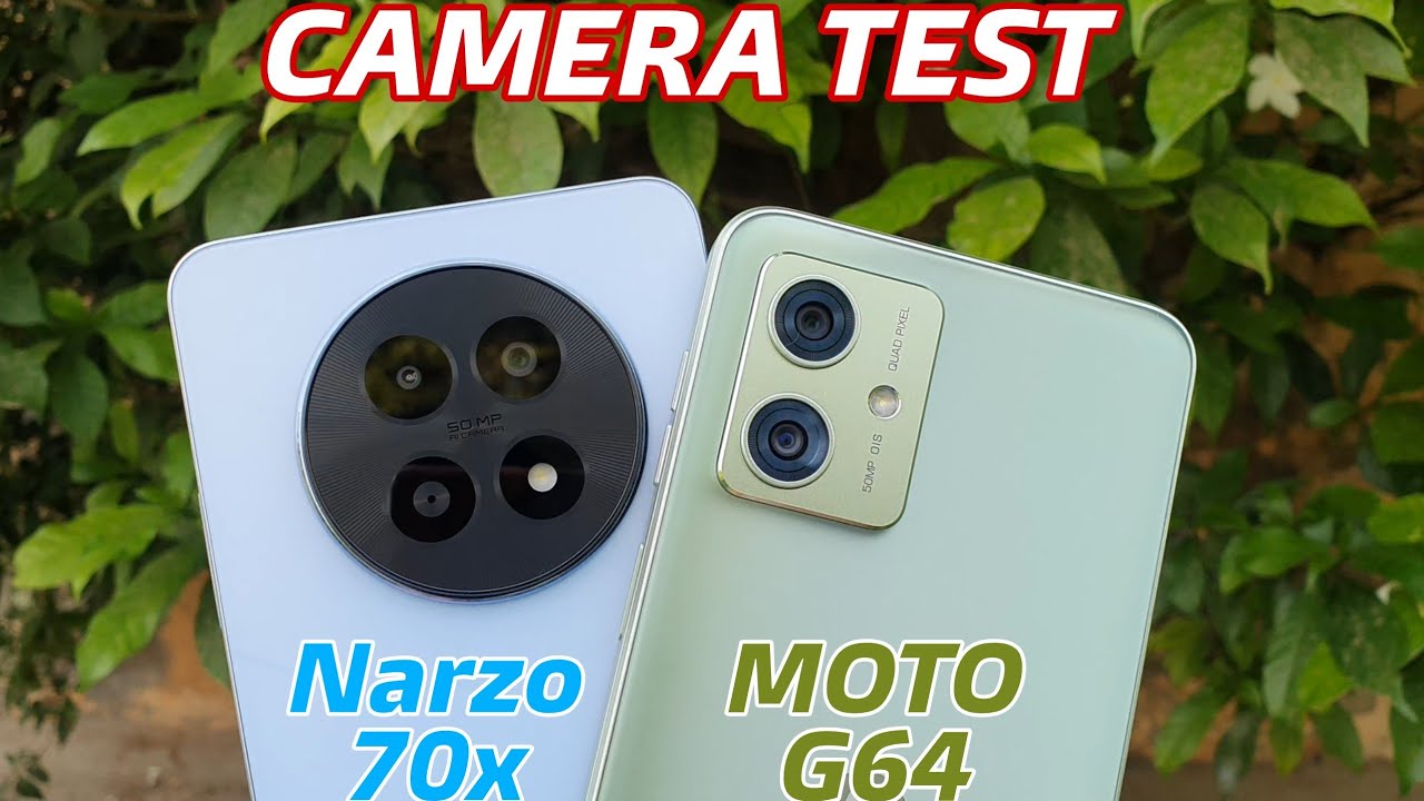 Narzo 70x vs Moto G64 CAMERA TEST - YouTube