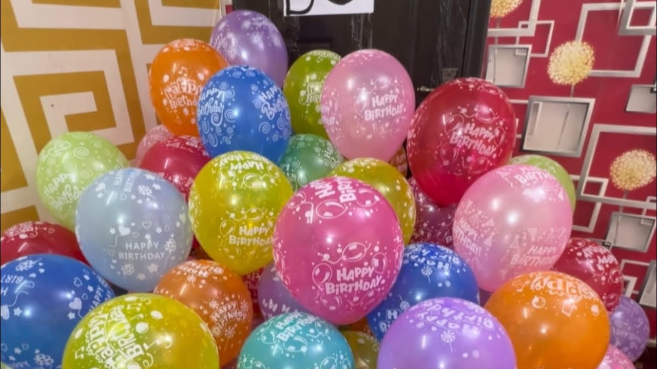 Bill gates happy birthday whish by colourful 100 balloons !… - YouTube
