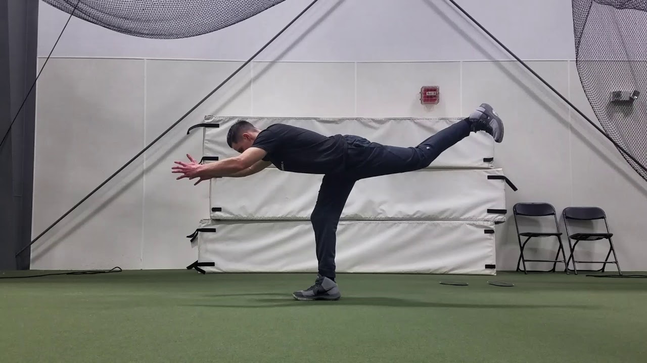 Single Leg Hip Hinge - YouTube