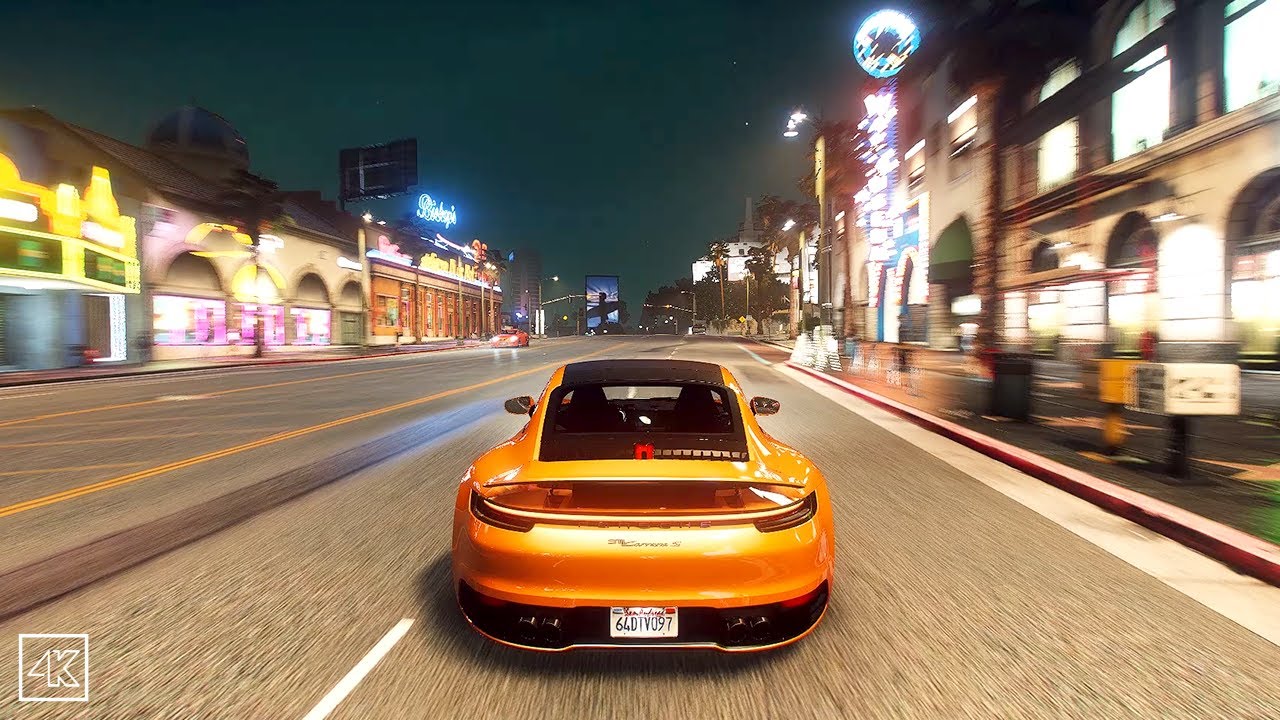 GTA 5 REMASTERED & ENHANCED 2021: Futuristic Graphics MOD - INSANE ...