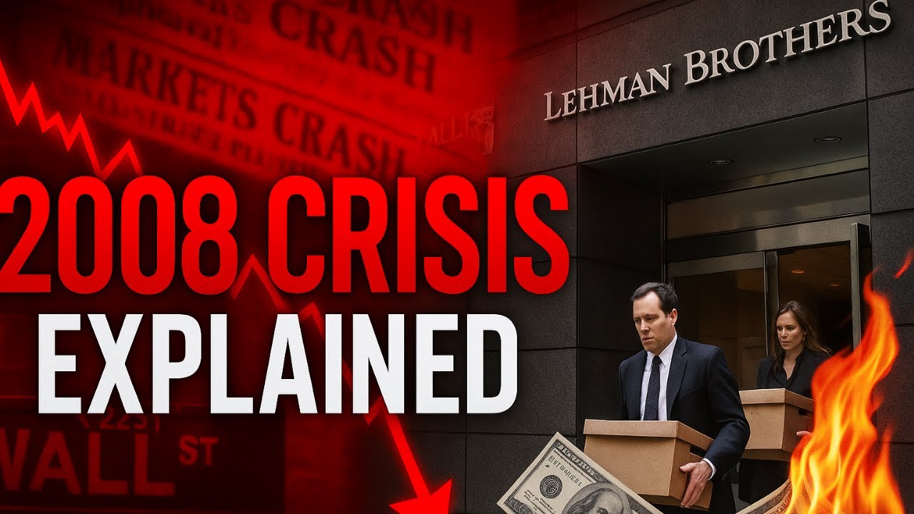 🔥 2008 Financial Crisis Explained for Dummies 📉 | Full Documentary 🎬 ...