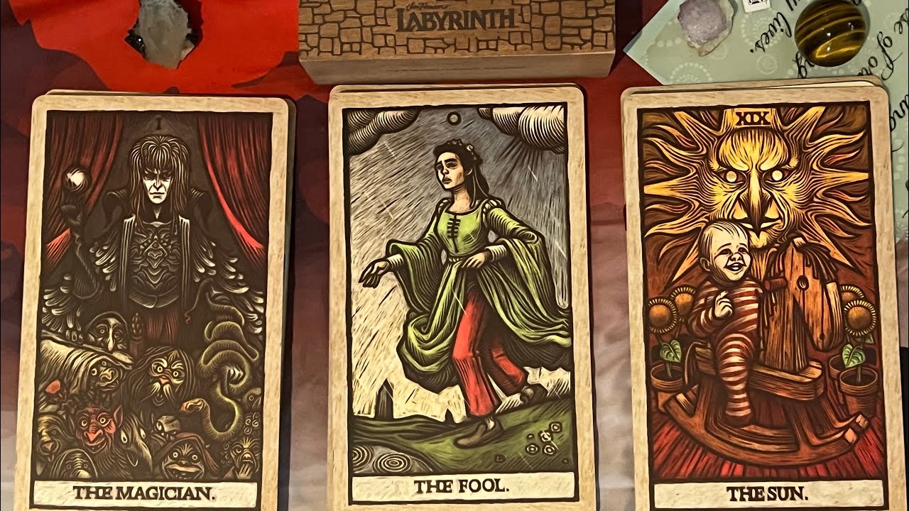 🔮 Pick a Labyrinth Character🔮 1- Goblin King Magician 2- Sarah Fool 3 ...