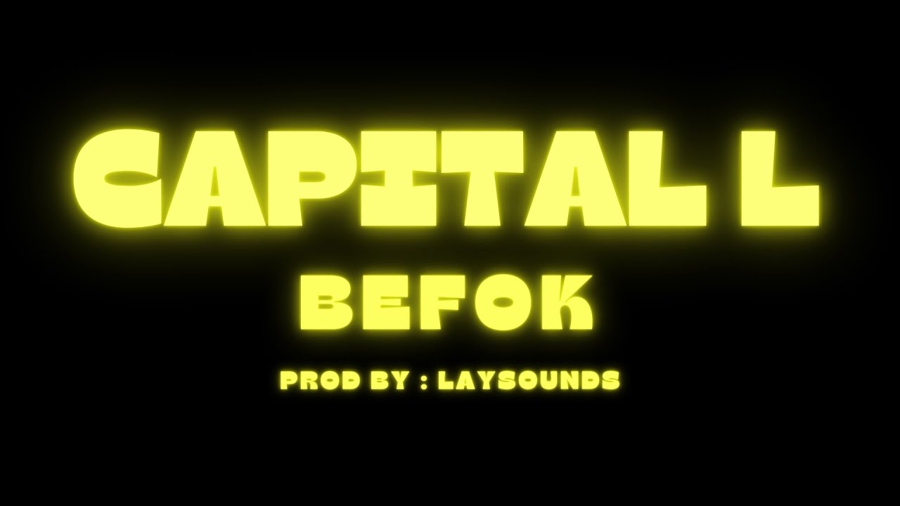 Capital L Kapitaal - Befok (official music video) - YouTube