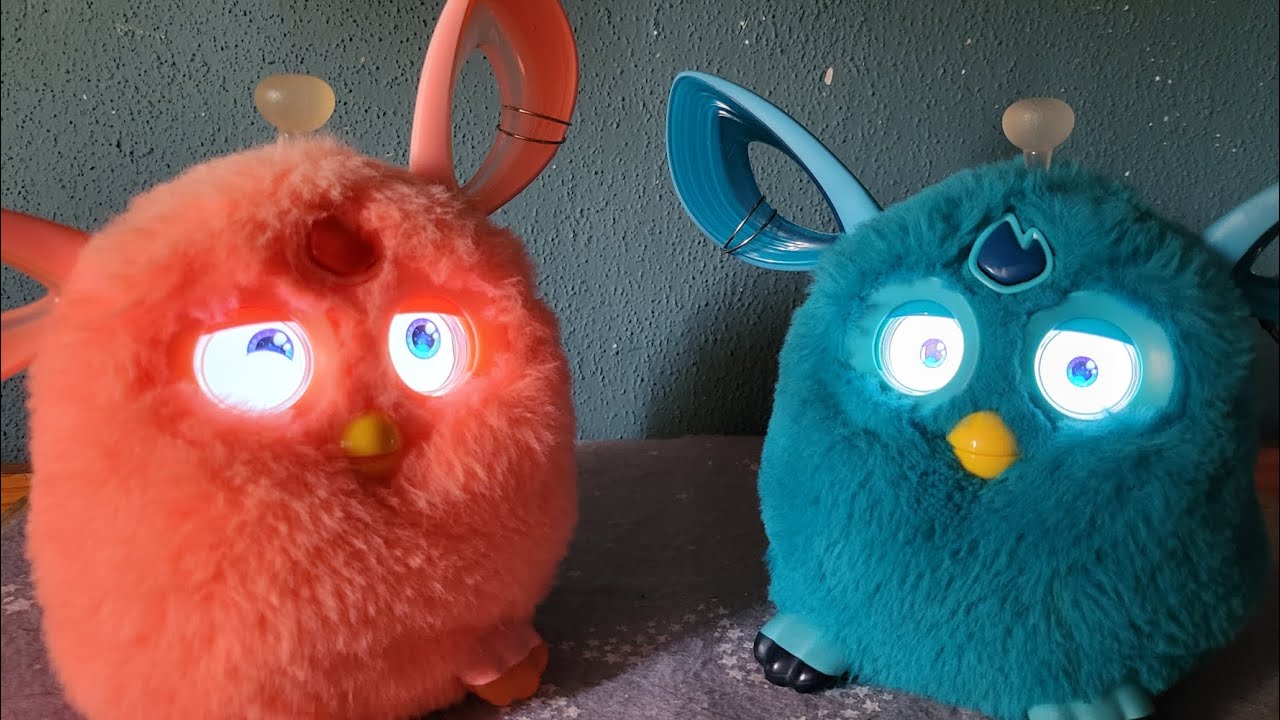 Two Furby Connects having an conversation - YouTube