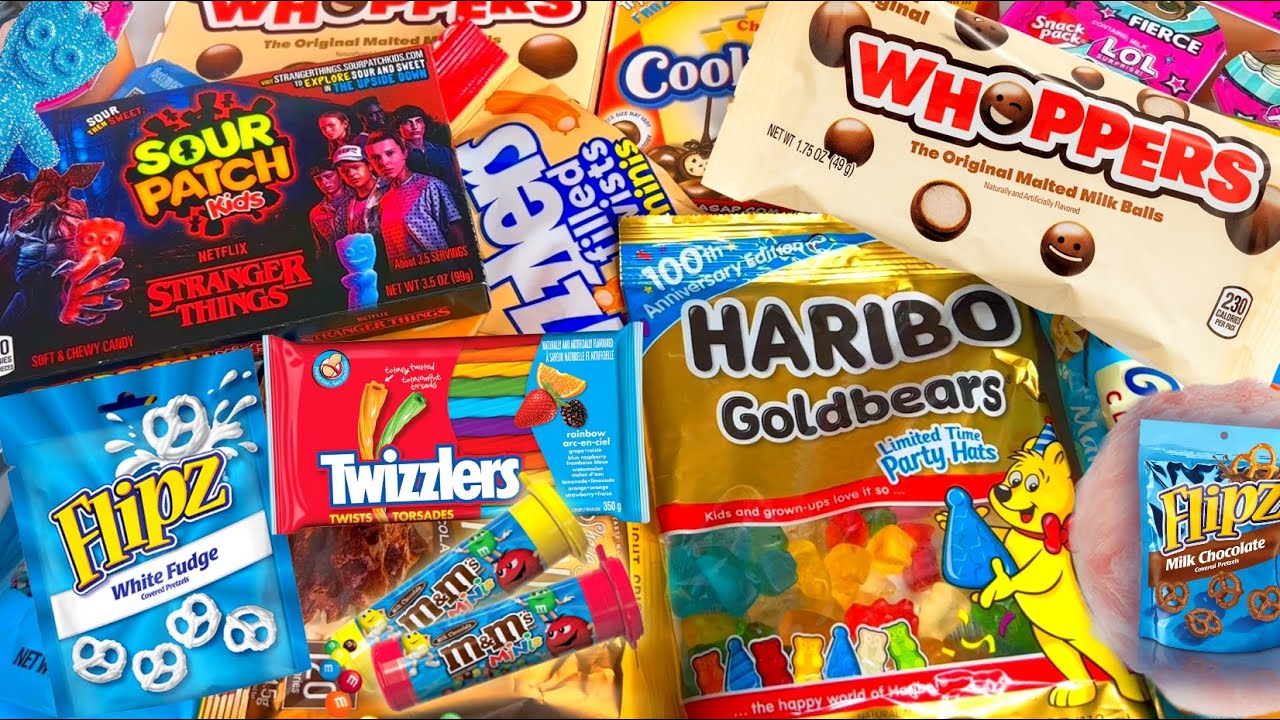 NEW Movie Theater CANDY Stranger Things Whoppers Twizzlers Milk Duds M ...