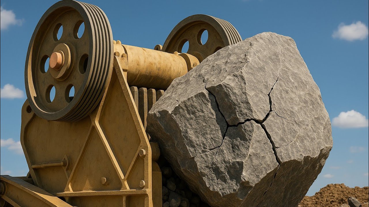 "Extreme Rock Crush Test –!"WORLDS TOUGHEST ROCK CRUSHING💀 BIGGEST ...