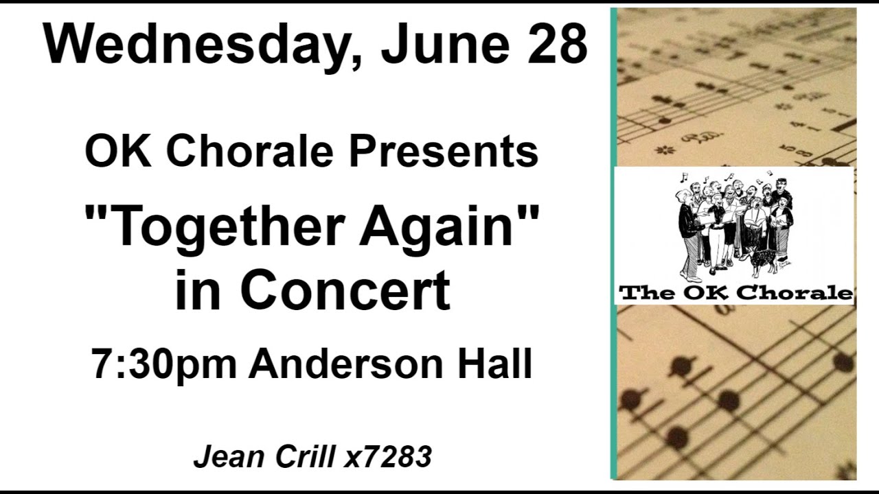 Ok Chorale Concert 6 28 23 - YouTube
