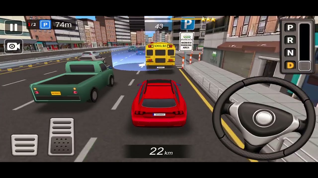 Traffic and Driving Simulator Game Stage 163-176 - YouTube