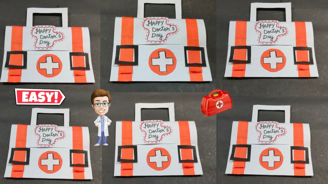 Doctor's Day Special Card 👨‍⚕️👩‍⚕️💉 | Thank You Card For Doctor ...
