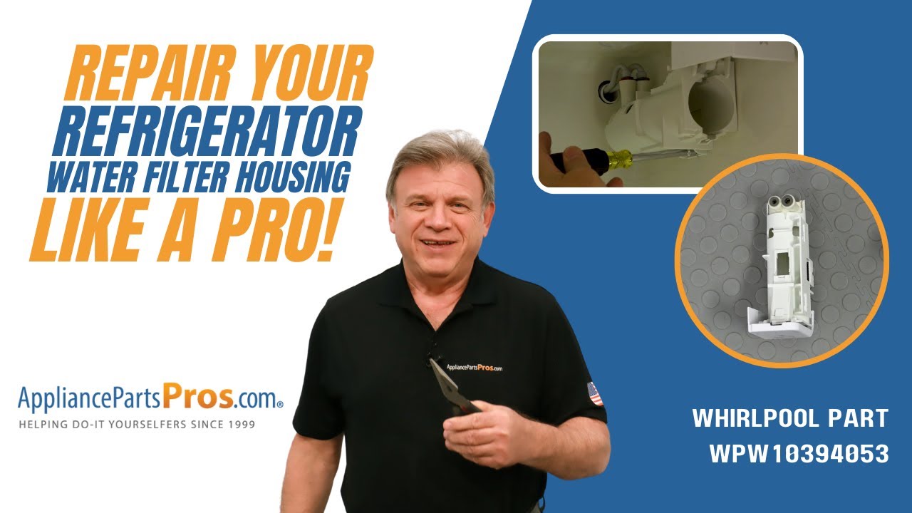 How To Replace: Whirlpool/KitchenAid/Maytag Refrigerator Water Filter ...