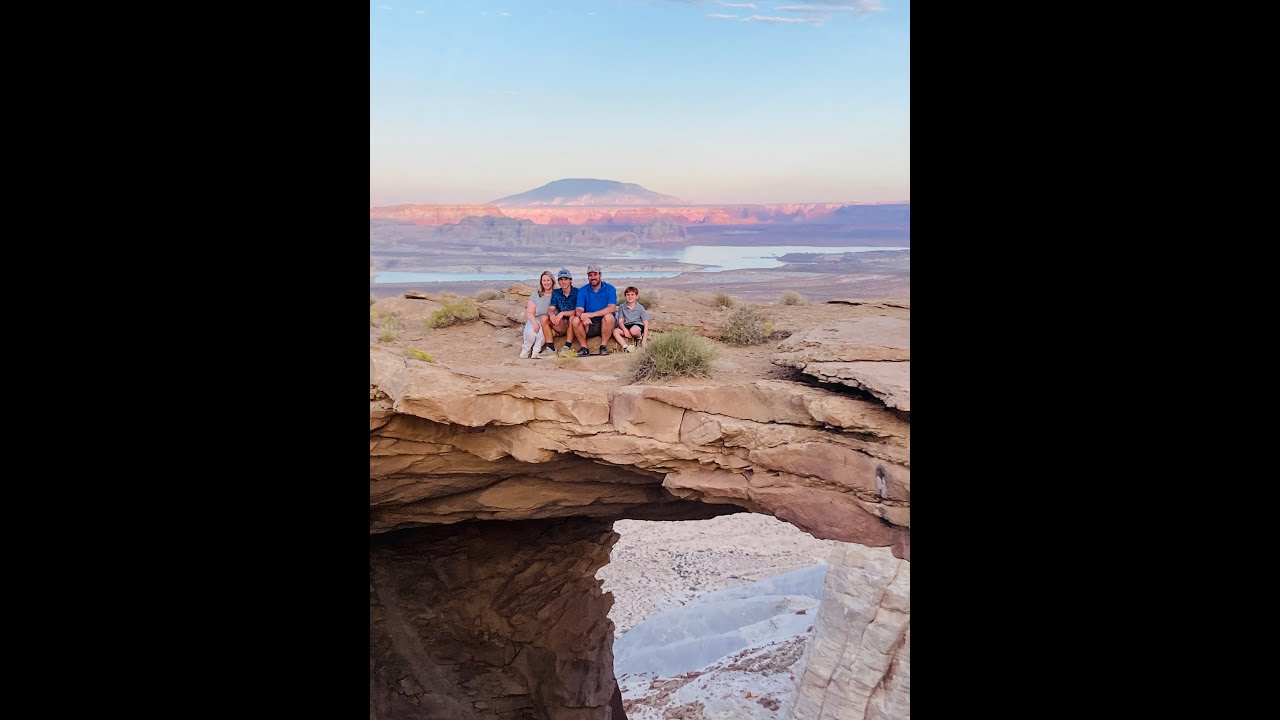Amazing Skylight Arch at Sunset | Page, AZ | Lake Powell - YouTube