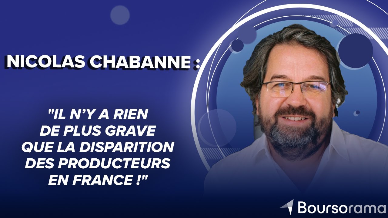 Nicolas Chabanne : "Il n’y a rien de plus grave que la disparition des ...