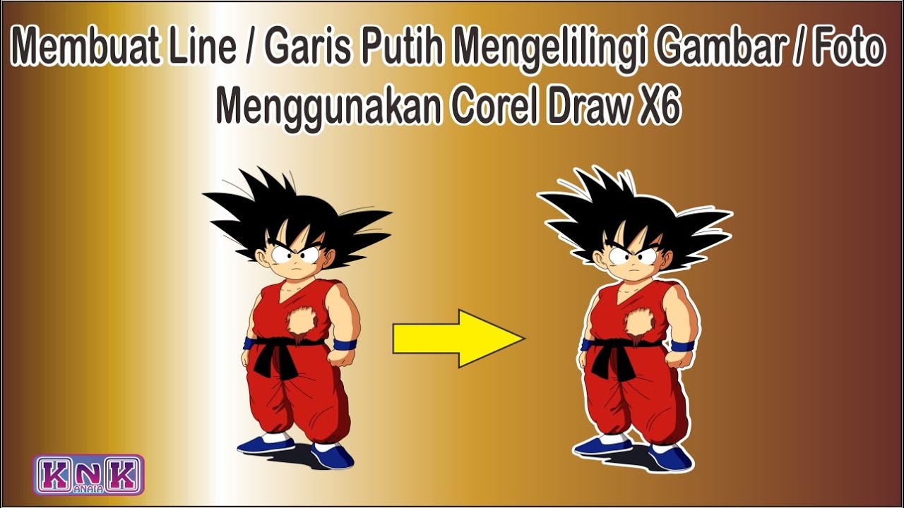 membuat line di gambar / garis putih mengelilingi gambar atau foto ...