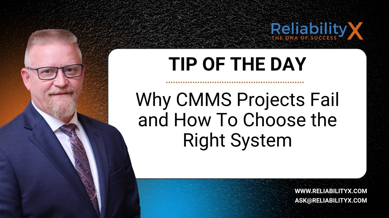 Why CMMS Projects Fail and How To Choose the Right System - YouTube