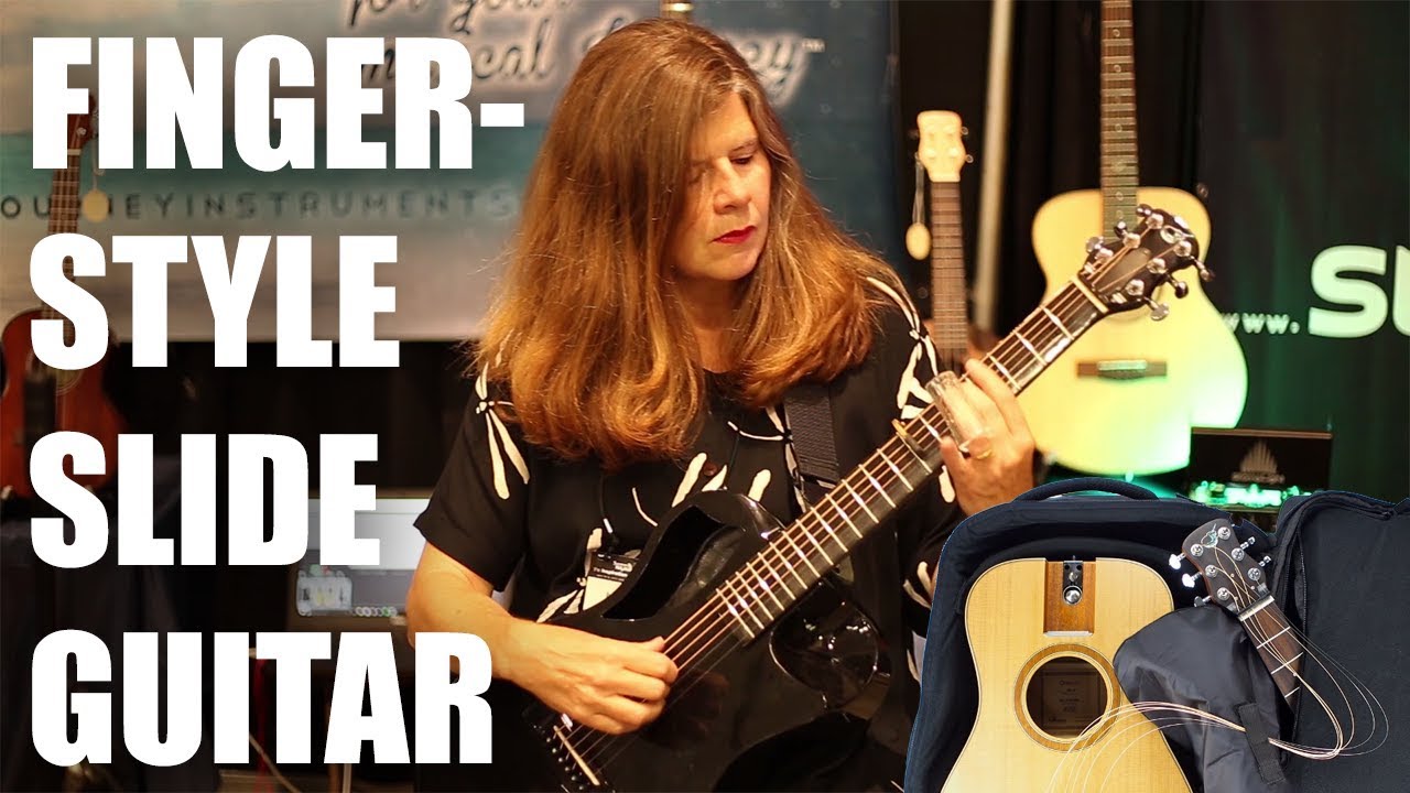 Michelle Qureshi - Fingerstyle and Slide On the OF660 Collapsible ...