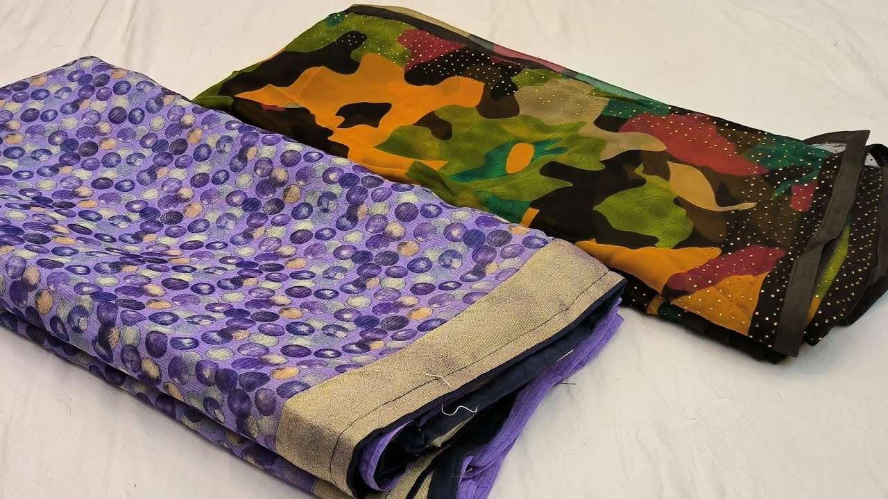 #Party wear sarees#babal print sarees#silk sarees#chiffon sarees# ...