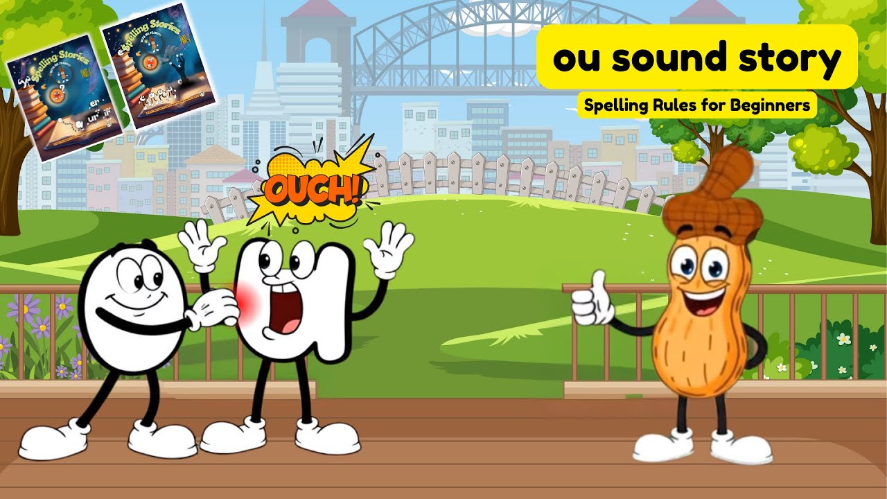 Ou Sound Story || Spelling Stories with Mr Peanut || Phonics Stories ...