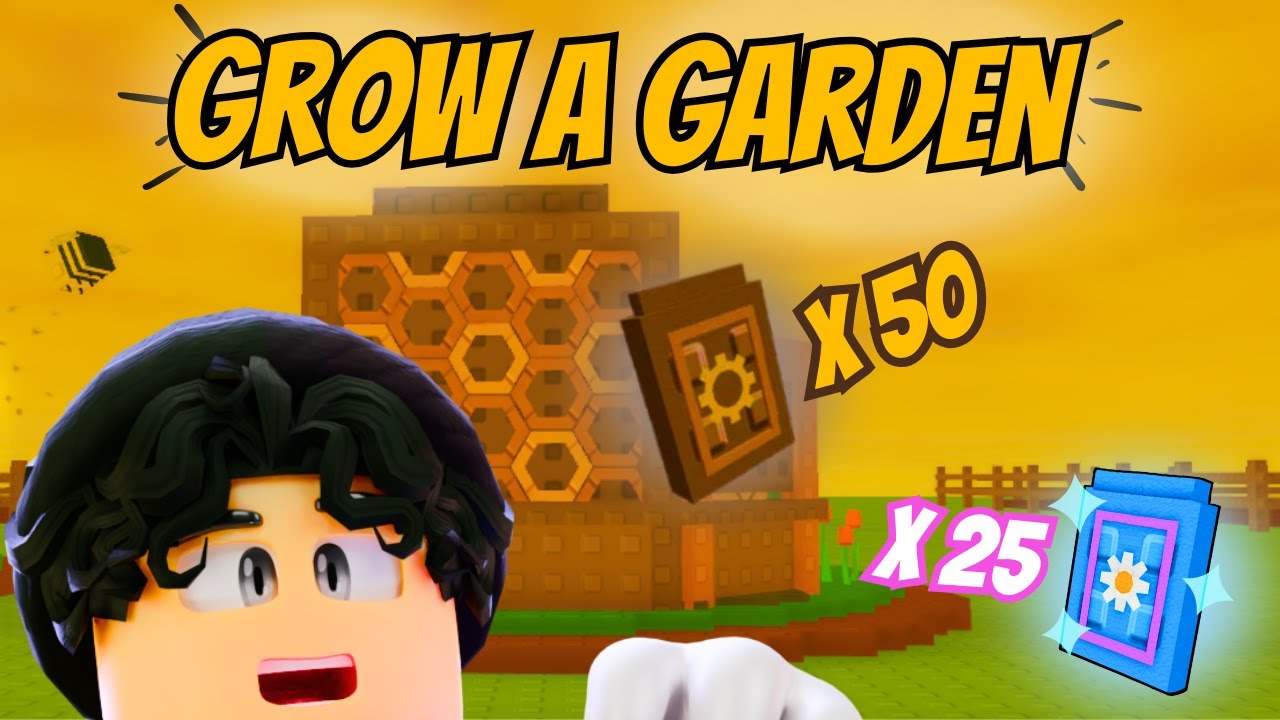 🔴Live! - GROW A GARDEN! OPENING CRAFTERS SEED PACKS!! - YouTube