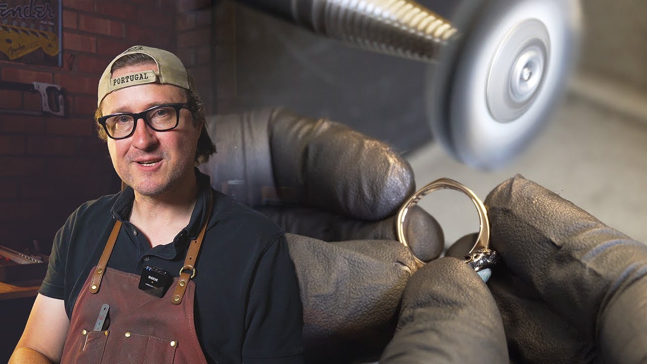 Jewellery Polishing Process | Goldsmith’s Workshop Secrets - YouTube