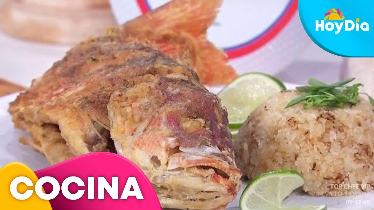 Pescado frito y arroz con coco, un delicioso platillo colombiano | Hoy ...