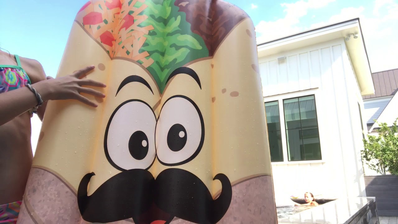 Pool is lava challenge - YouTube