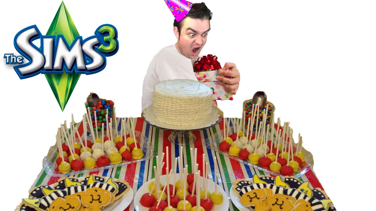 Three Birthday Party's /// The Sims - YouTube