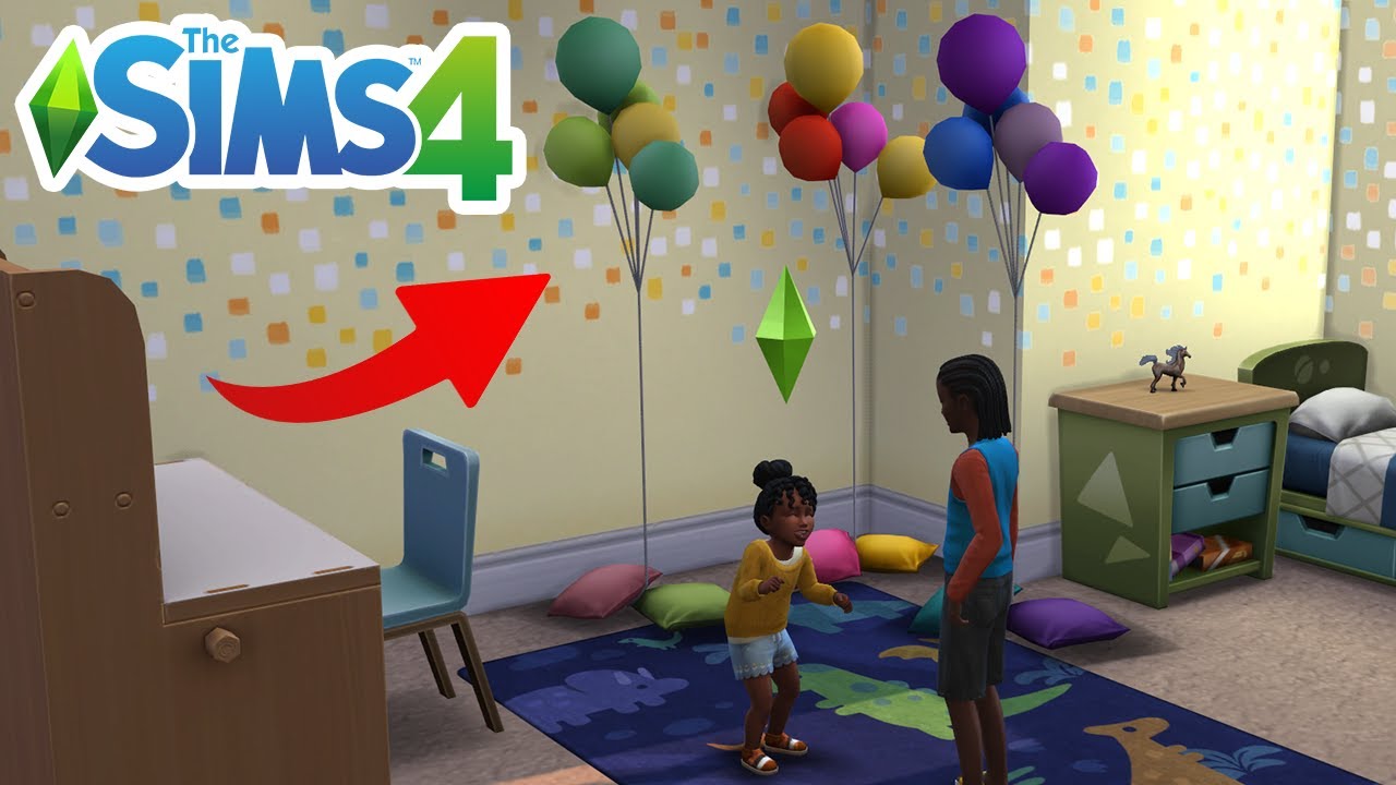 How To Buy Balloons (Get Balloons) - The Sims 4 - YouTube
