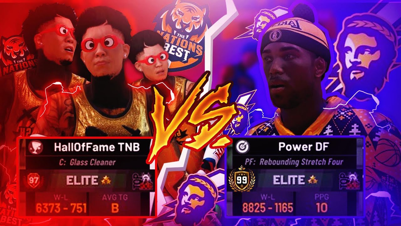 99 POWER DF vs HallOfFame TNB! GAME OF THE YEAR! TNB vs. DF in NBA2K19 ...