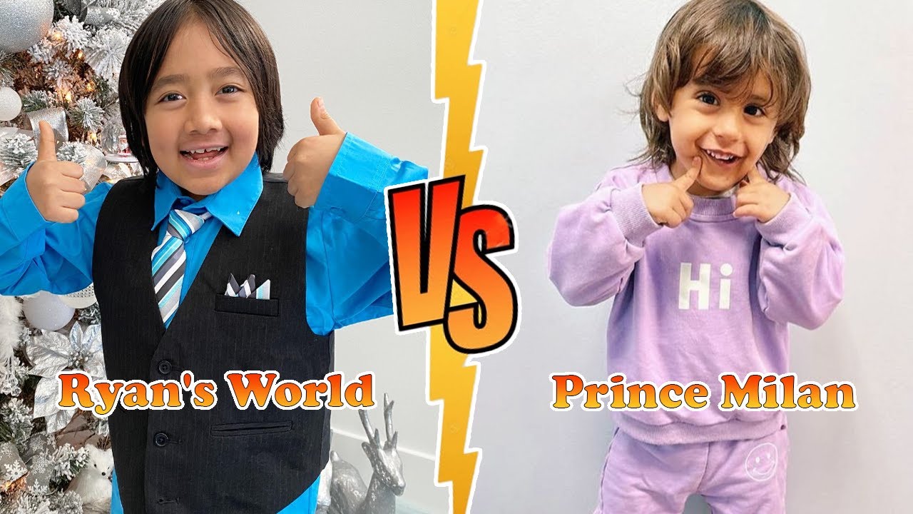 Ryan's World VS Prince Milan (The Royalty Family) Transformation 2024 ...