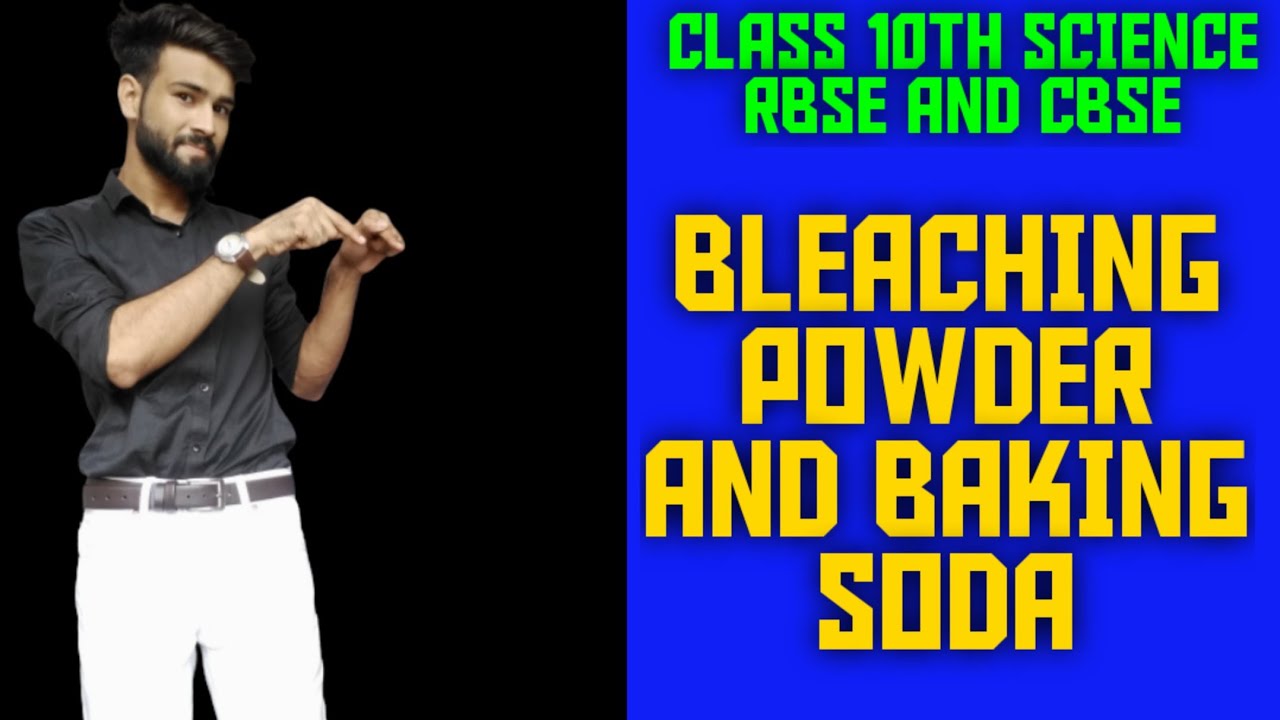 BLEACHING POWDER AND SODIUM HYDROGEN CARBONATE ll USES OF BAKING SODA ...