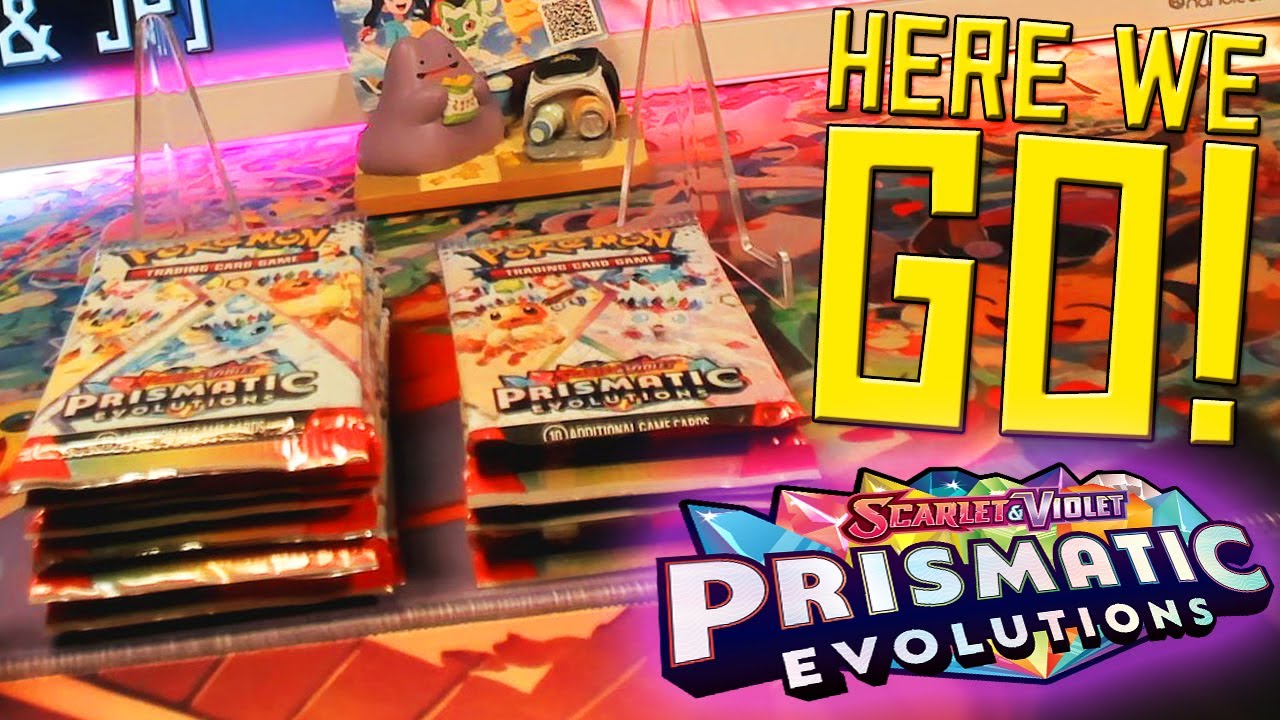 I Finally Opened My Prismatic Evolutions Packs - YouTube