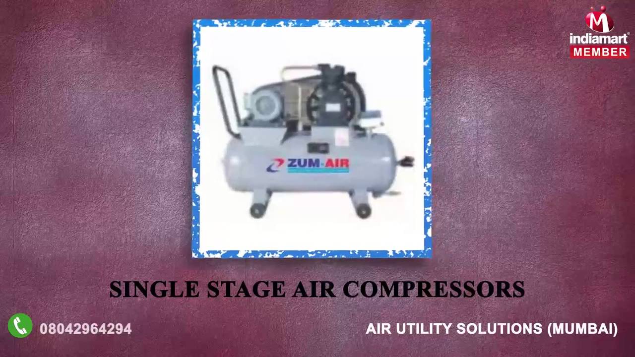 Air Compressors And Vacuum Pumps By Air Utility Solutions, Mumbai - YouTube