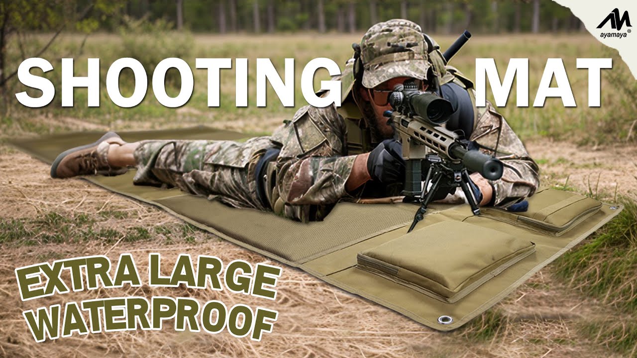 RoamRider Padded Shooting Mat – Extra Large, Waterproof & Tactical for ...