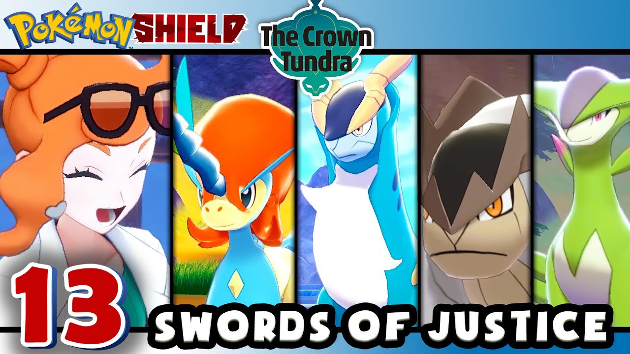 I CAUGHT ALL 4 SWORDS OF JUSTICE │ Pokemon CROWN TUNDRA DLC [Hindi] #13 ...
