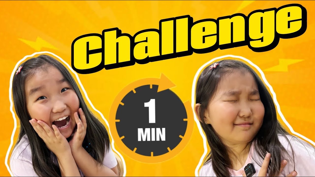 1 MINUTE CHALLENGE 🔥 - YouTube