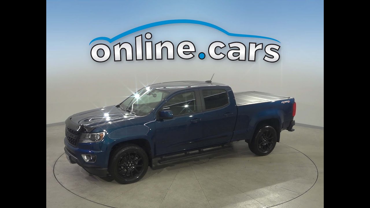 A53236WT Pre-Owned 2020 Chevrolet Colorado Blue Test Drive, Review, For ...