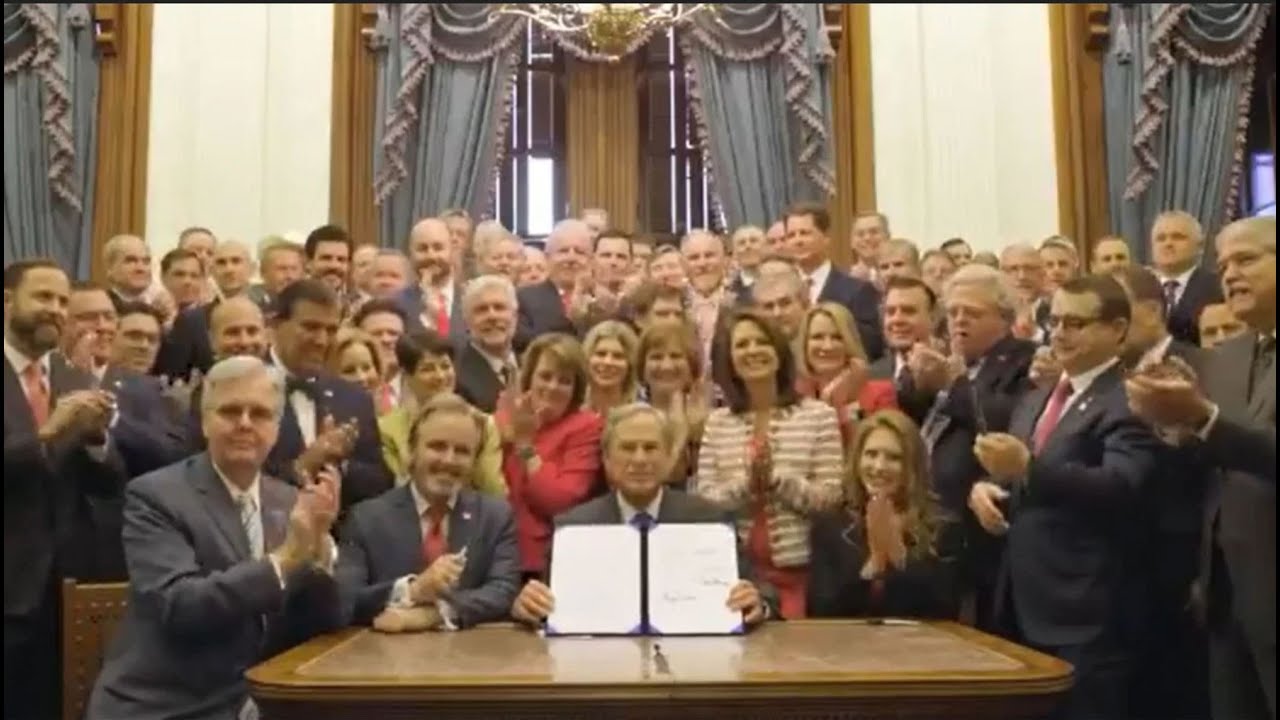 Texas Gov. Gregg Abbott Signs Unconstitutional Abortion Bill, SB-8 ...