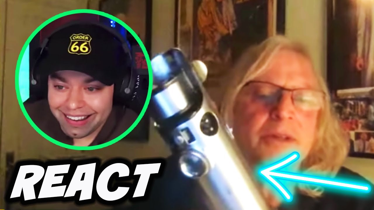 Star Wars Theory REACTS to Original Lightsaber | Roger Christian ...