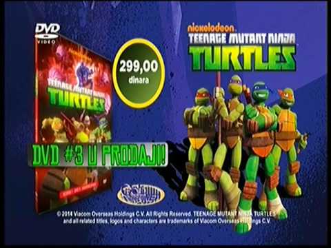 Reklama TMNT 2012, Sezona 1, DVD 3,4 Gold Digi Net By Božo91 - YouTube