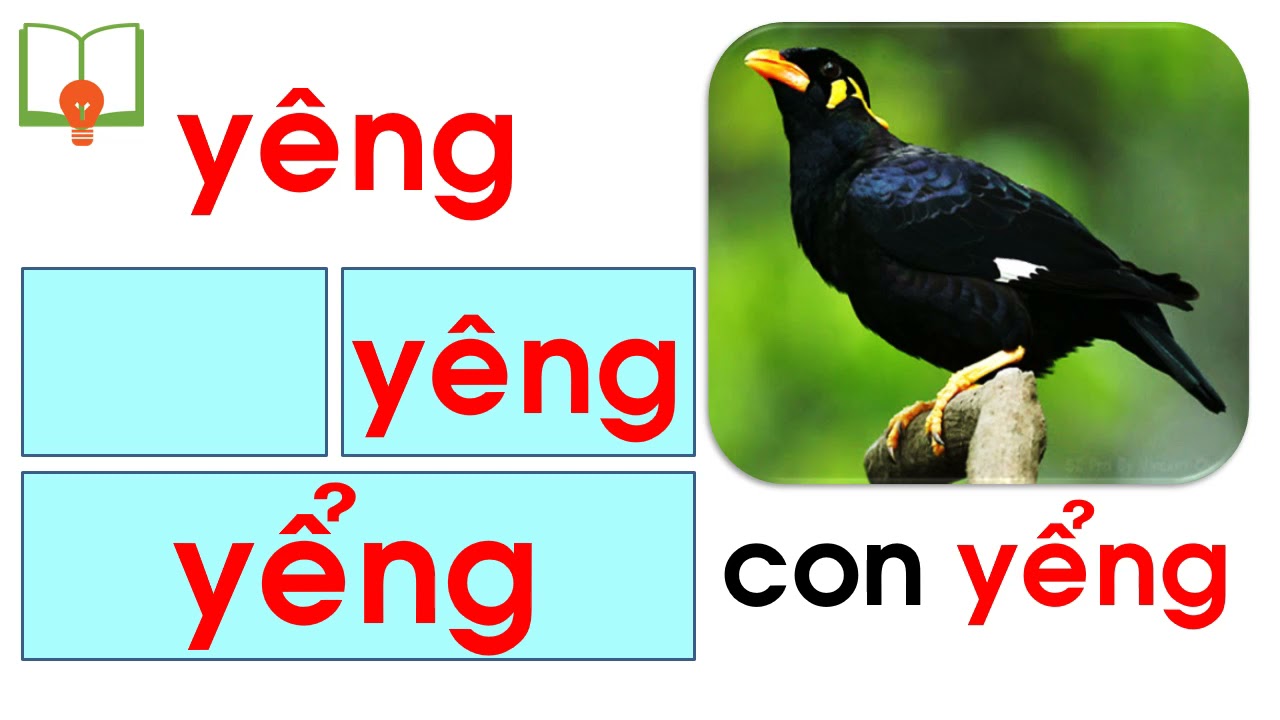 Tiếng Việt 1 - iêng yêng - YouTube