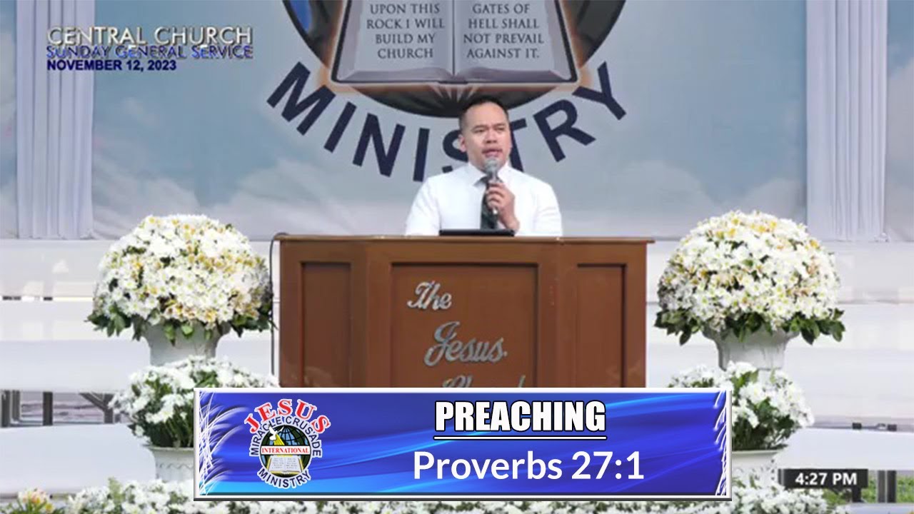 JMCIM | Preaching | Beloved Minister Wilde James Almeda Jr. | November ...