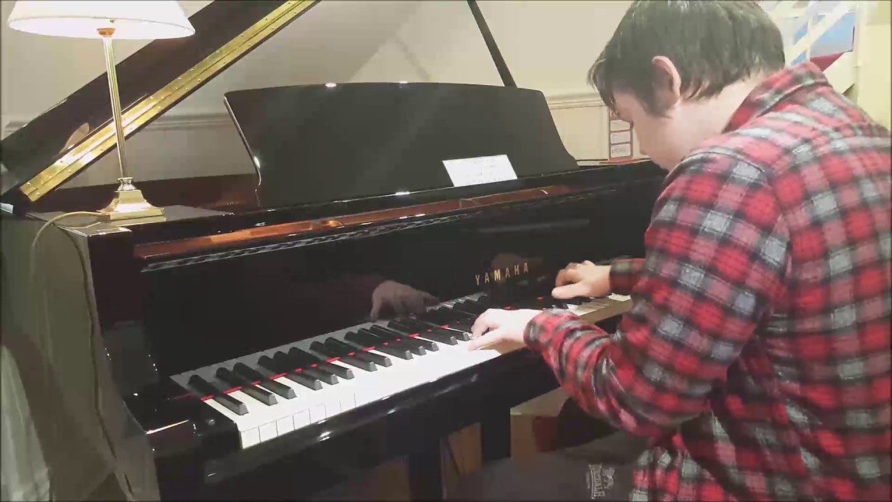Xion's theme on a Yamaha C1X Grand Piano (Piano Test) - YouTube
