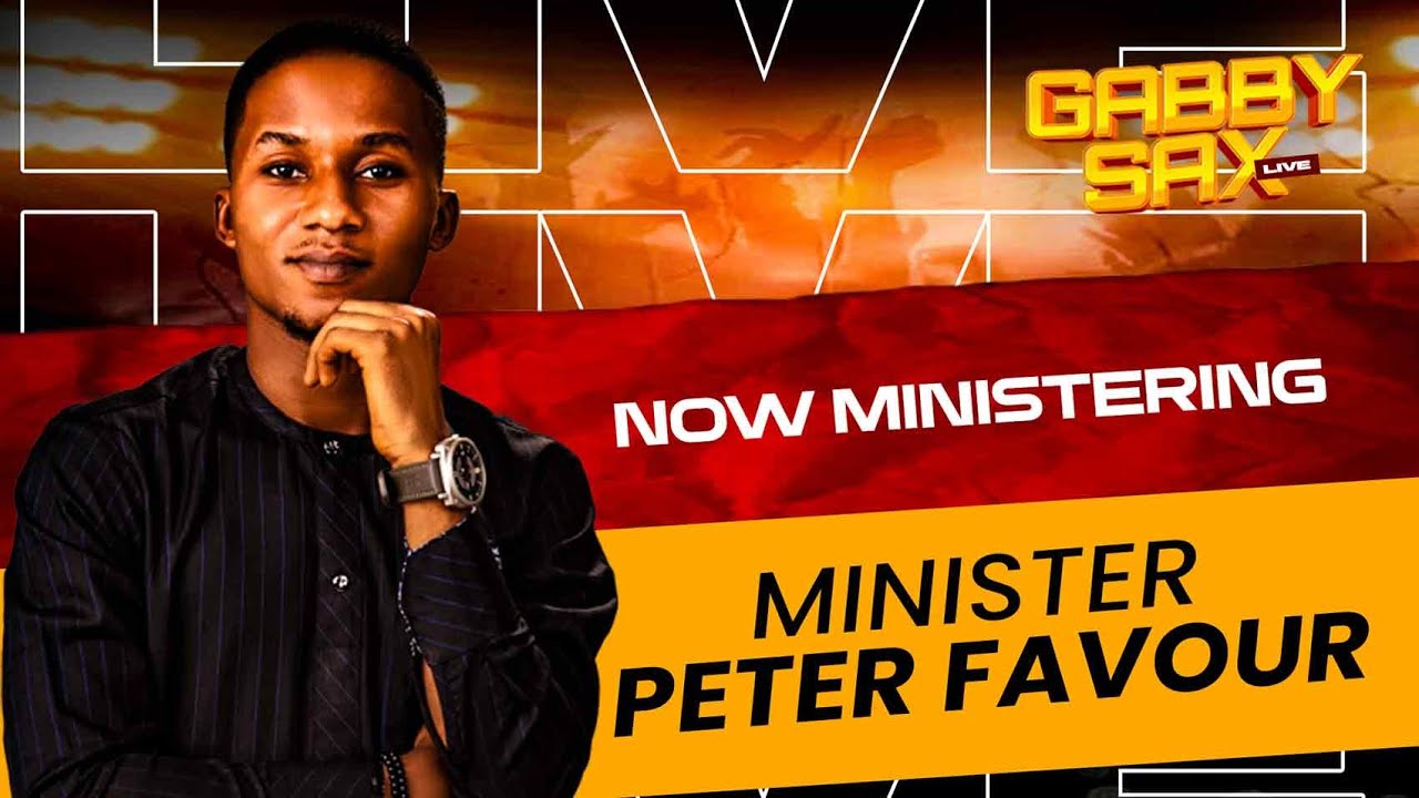 Minister Peter Favour at GabbySax Live 2025 (Praise the Lord) - YouTube