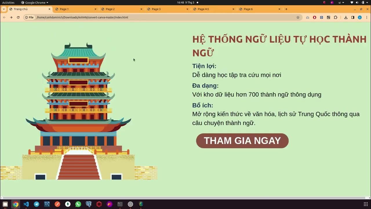 Convert canva to HTML, CSS - YouTube