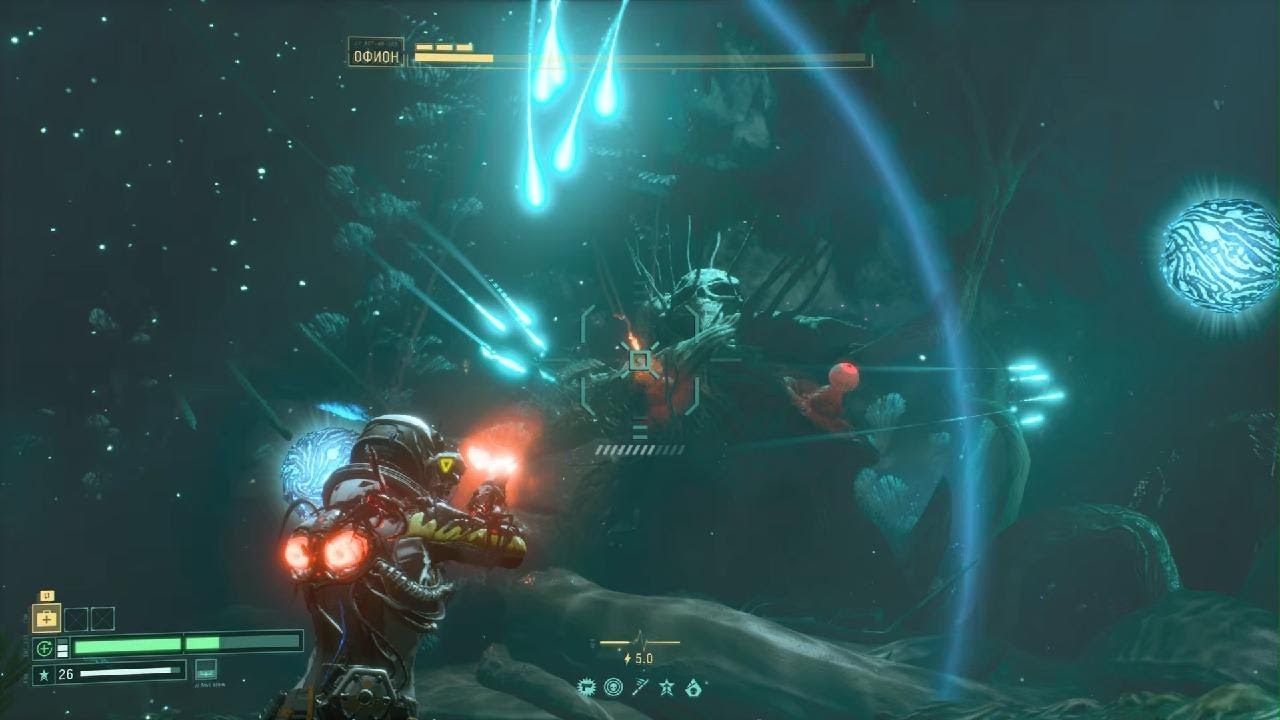 Returnal Final Boss Ophion with regular pistol level 15 - YouTube